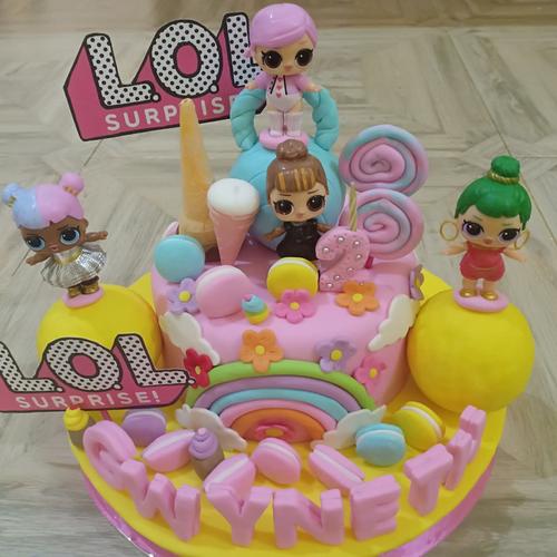 Jual kue ulangtahun / kue ultah / kue ultah anak / kue ultah Lol ...