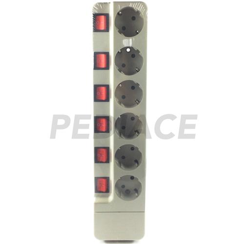 Jual STOP KONTAK SAKLAR UTICON 6 LUBANG / Colokan Uticon 6 Lubang on ...