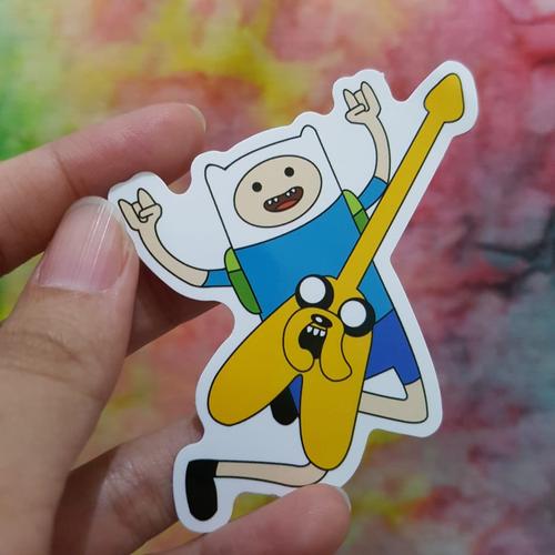 Jual Sticker Adventure Time (Decal Waterproof, Laptop dll) AT220 ...