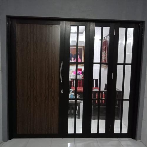 Jual pintu lipat, folding door, sliding door, pintu panel alumunium ...