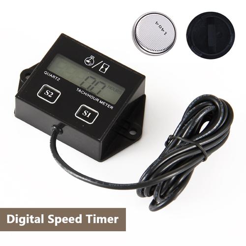 Jual Digital Engine Tach Hour Meter Tachometer Gauge Inductive Display - Kab. Sleman - Nur-dream ...