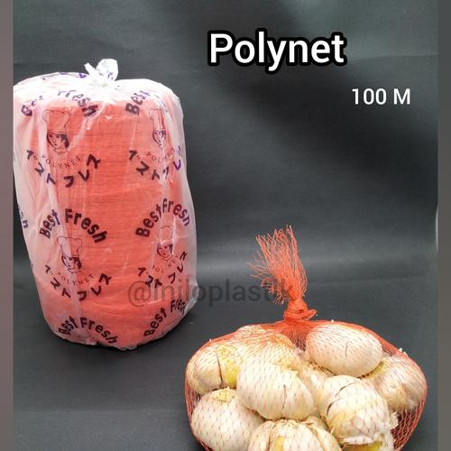 Promo Kantong Jaring Untuk Buah Polynet Merah/ Jaring Sayur, Bawang ...