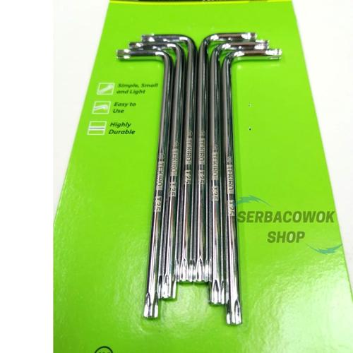 Jual Tekiro Kunci L Bintang Satuan T 25 Panjang Torch Key Long Termurah - Jakarta Barat ...
