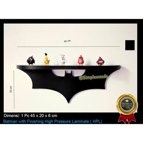 Jual Hiasan dinding Rak Batman Anak ukuran Kecil Ambalan Atas - Kota ...