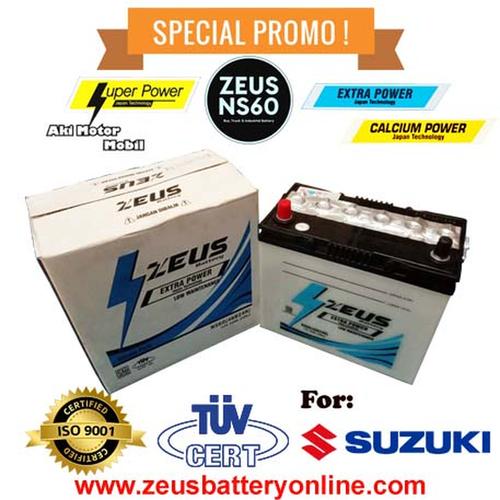 Jual Aki Mobil Zeus NS60L (Aki Grand Livina, Honda city, Altis, Picanto) - Kota Tangerang - MAJU ...