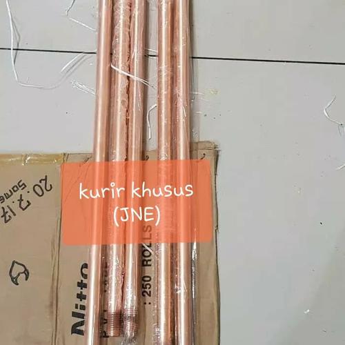 Jual Grounding rod besi lapis tembaga 2,4m/rod grounding penangkal ...