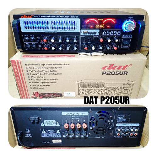 Jual AMPLI DAT P205UR PROFESIONAL KARAUKE AMPLIFIER - Jakarta Barat ...