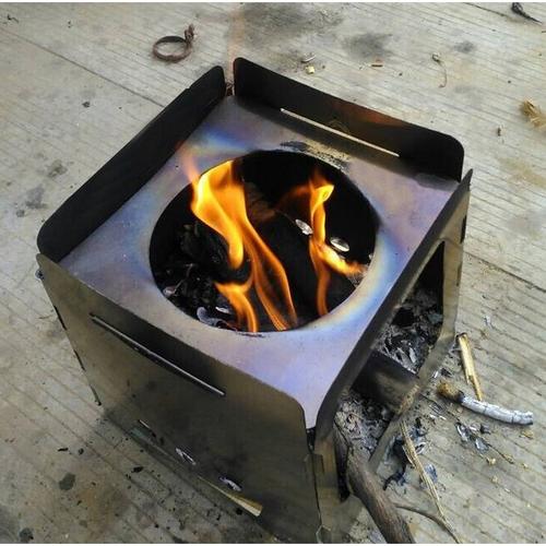 Jual Kompor Kayu Bakar Portable Ukuran Kecil untuk Backpacking/Camping ...