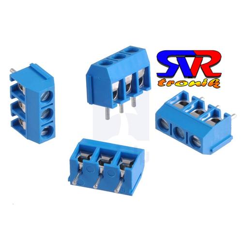 Jual Terminal Block 3Pin Screw 3 Pin PCB Konektor 3pin 3P Connector ...