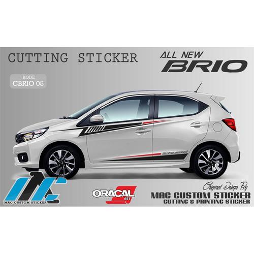 Jual CUTTING STICKER STIKER STRIPING - ALL NEW HONDA BRIO - CBRIO 05 ...
