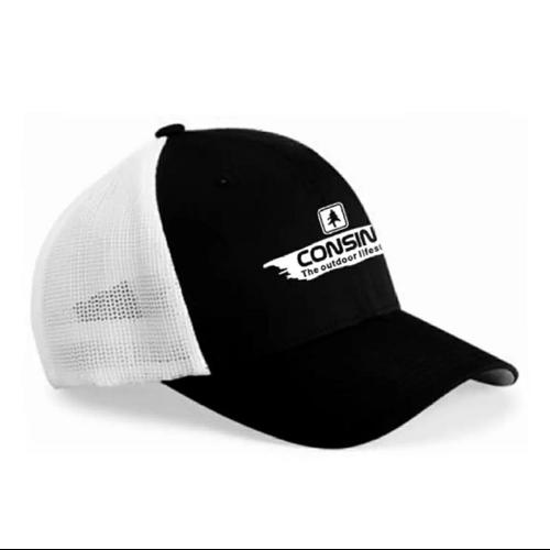 Jual topi trucker jaring putih hitam consina splash - Hitam - Jakarta ...