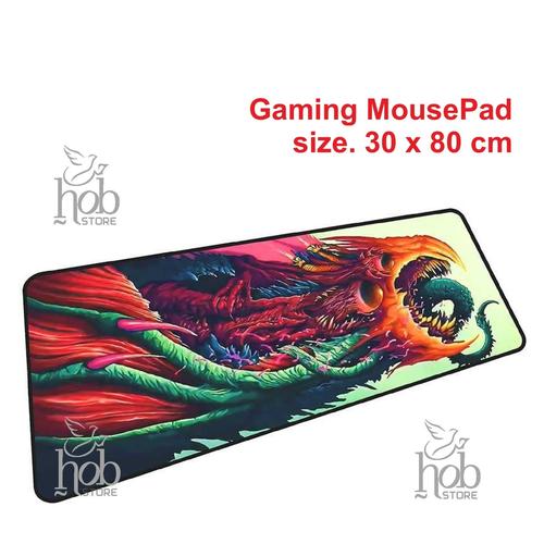 Jual Mousepad Besar Lebar Gaming Mouse Pad Rubber Barong 02 uk 80 x 30 ...