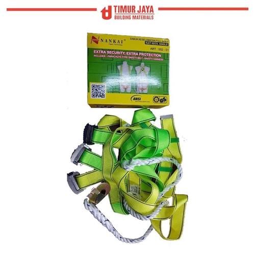 Jual Safety Belt Body Hardness Single Hook Besar Harness Harnes Nankai ...