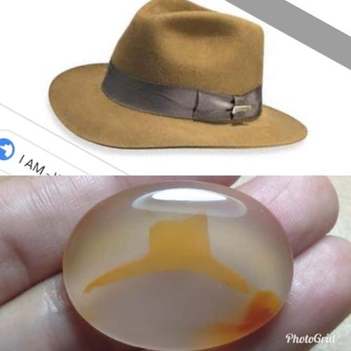 Jual Liontin Batu Akik Motif Gambar Topi Koboi Super Antik Langka - Kota Semarang - Hobigems ...