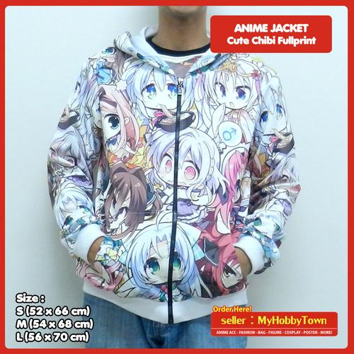 Jual Jaket Anime Full Print Chibi Cute Kawaii Moe - XS - Kab. Tangerang ...