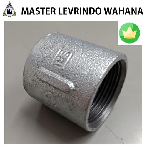 Jual Socket / Coupling Galvanis Besi 1 1/4" Drat - Jakarta Pusat ...
