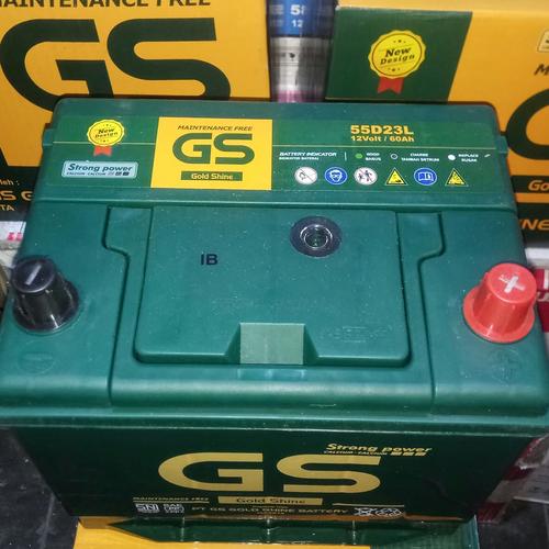 Jual Aki Accu 55D23L MF Kering 12V 60AH/60Amper GS Gold Shine - Kota Depok - Buana Cipta Mandiri ...