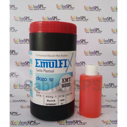 Jual OBAT AFDRUK SABLON EMULFIX TEXTILE PLASTISOL BLUE 1Kg - Jakarta ...