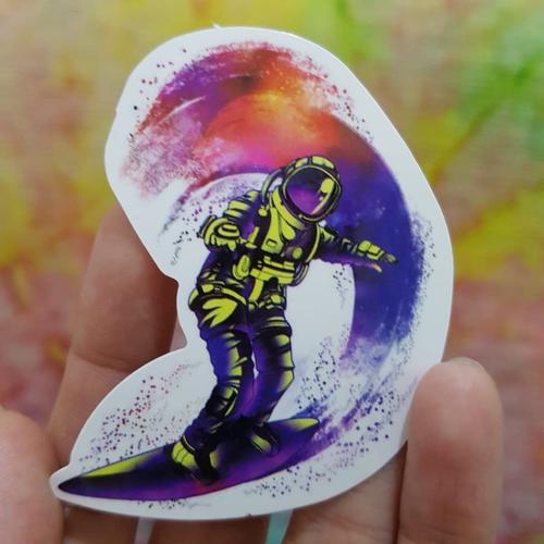Jual Sticker Outer Space Astronaut Luar Angkasa Astronot (Waterproof ...