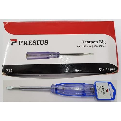 Jual PRESIUS TESPEN LISTRIK 712 (GROSIR) OBENG MIN MINUS TESTPEN BESAR ...