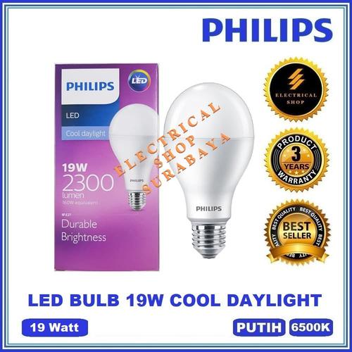 Jual PHILIPS LED BULB 19W / 19 WATT PUTIH (ADA GARANSI & HARGA GROSIR ...