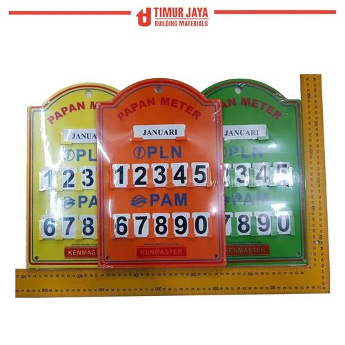 Jual Kenmaster Papan Plastik Stand Meter PLN PAM - Kota Bandung - TOKO ...