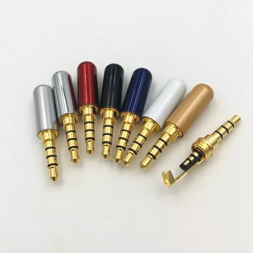 Jual AVPRO 3.5mm TRRS 4-Pole 3-Ring Audio Connector Soldering Plug DIY ...