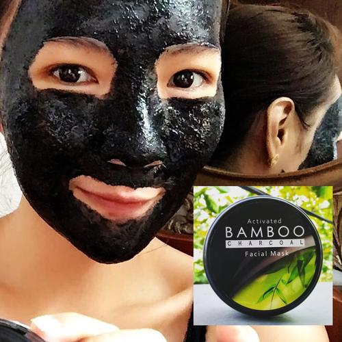 Jual Masker Wajah Natural Activated Bamboo Charcoal - Kota Tangerang ...