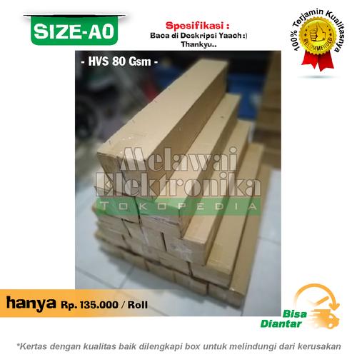 Jual Kertas roll Hvs untuk plotter - A0 - Kota Depok - Melawai ...