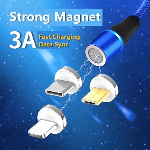 Jual Kabel Magnet Premium Untuk Data/Charge HP - Micro, Type-C ...