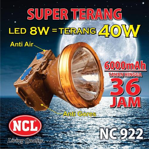 Jual Senter Kepala Outdoor Anti Air / Senter Kepala NCL 922 - Kota ...