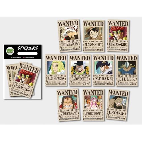 Jual Stiker pack One Piece Worst Generation Bounty (isi 10 pcs) - Kota ...