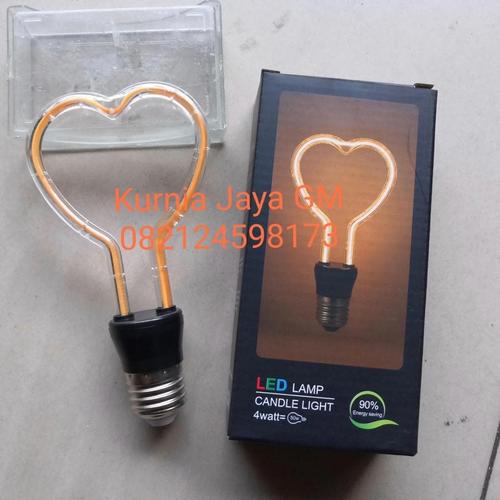 Jual Lampu Filament LED 4 watt / Edison LED NEW Vintage - LOVE ...