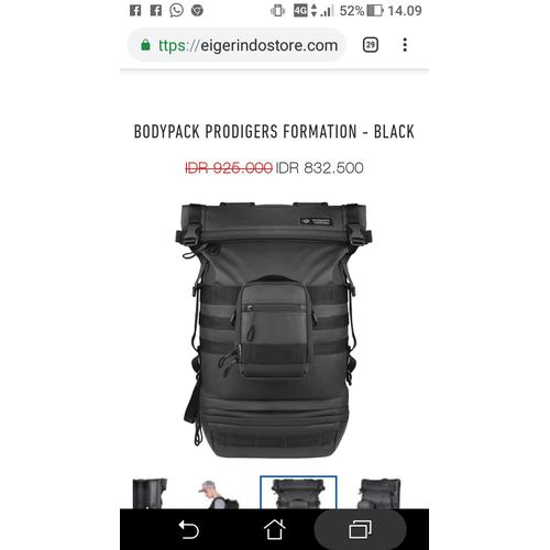 Jual BODYPACK PRODIGERS FORMATION-Navy-Second - Kab. Tojo Una Una - 2nd ...