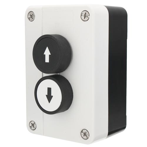 Jual Push Button Switch Station Up/Down Arrows Hoist Roller Door ...