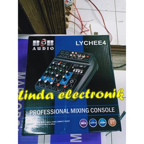 Jual Mixer BOB LYCHEE4 4channel ORYGINAL LYCHEE 4 - Jakarta Barat - Linda_electronik215 | Tokopedia