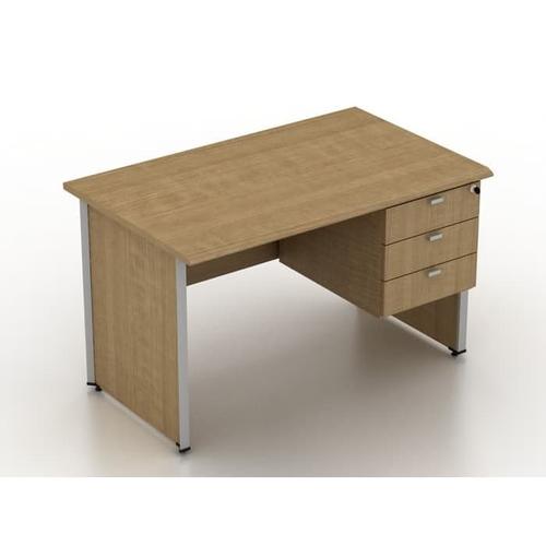 Jual Meja Kantor Meja Kerja powel Meja staff 120cm + laci gantung ...