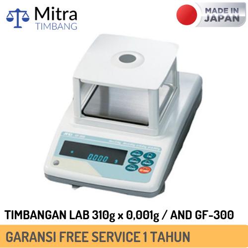Jual Timbangan Digital Lab 300g x 0,001g | AND GF-300 PRECISION BALANCE ...