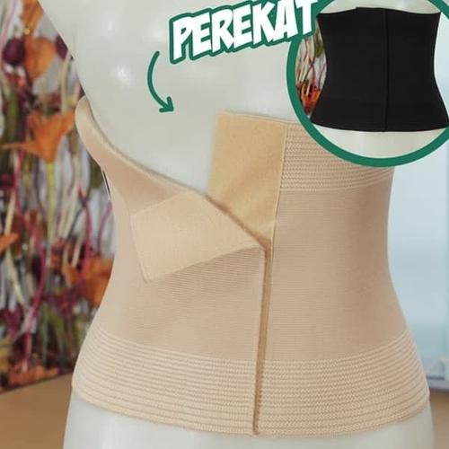 Jual Korset stagen pelangsing perut perekat Elisa 123 - Cokelat, M ...