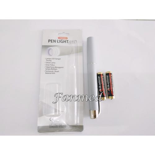 Jual Penlight Pen Light Senter Medis Sinar Putih LED Mata Lidah THT ...