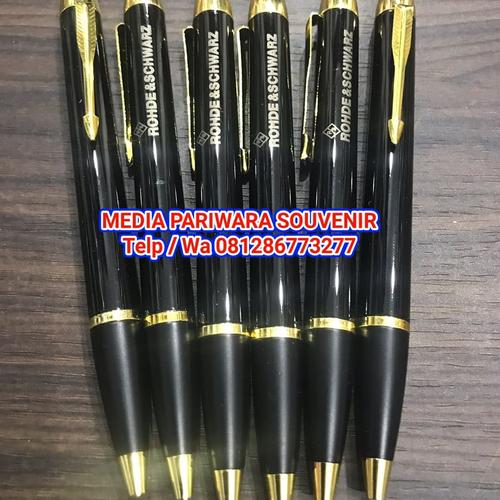 Jual pulpen metal parker grafir custom cetak logo + box - Kota ...