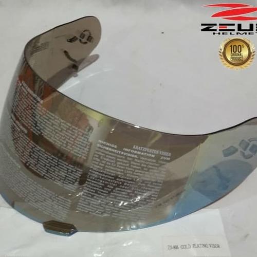 Jual Visor Kaca helm Zeus 806 iridium Original - Kuning - Kota Bandung ...