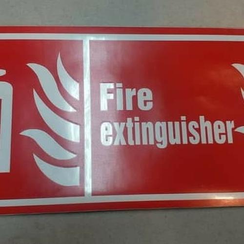 Jual SIGN LABEL STICKER FIRE EXTINGUISHER APAR 15X30CM - Jakarta Barat ...