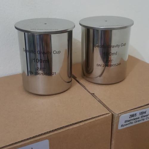 Jual Density Cup 100ml Stainless Steel Specific Gravity Cup - Kota ...