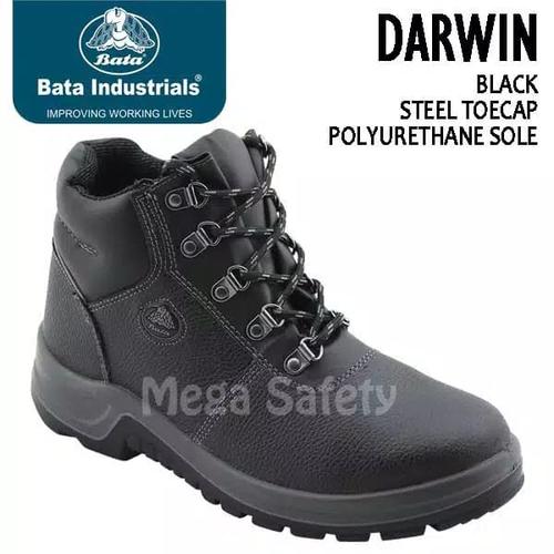 Jual Bata Darwin Black Sepatu Safety Shoes - Hitam, 39 - Jakarta Timur ...
