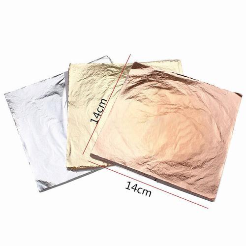 Jual kertas foil emas gold leaf foil sheet kertas prada sepuhan sepuh ...