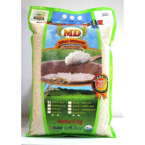 Jual MD Organic White Rice (Pandan Wangi) 5kg - Kota Tangerang Selatan ...