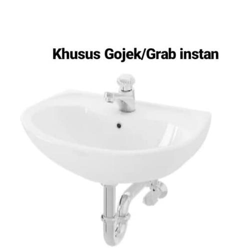 Jual paket wasthtafel toto Lw 240 cj/westafel toto Lw240cj white ...