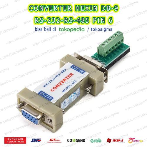 Jual CONVERTER RS-232 TO RS-485 PIN 6 HEXIN HXSP-485A DATA COM SERIAL ...
