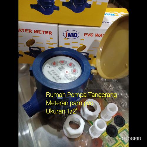 Jual Meteran air water meter pam model pvc ukuran 1/2" - Kab. Tangerang ...